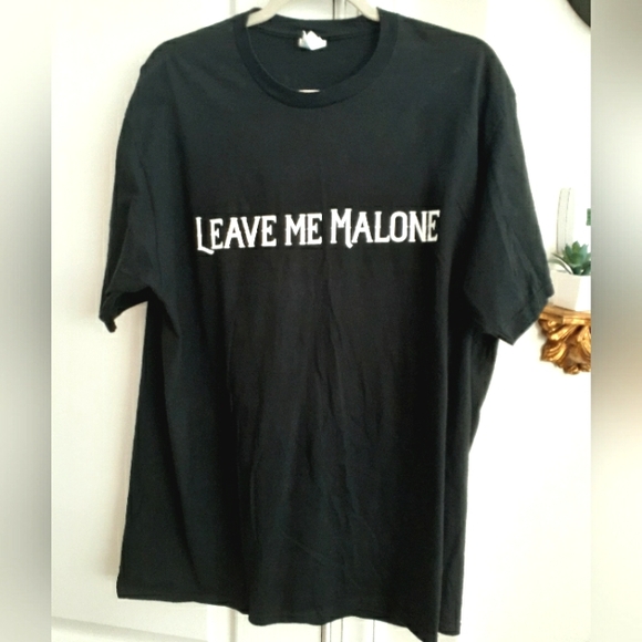 Post Malone | Shirts | Post Maloneleave Me Malone Tshirt Sz Xl | Poshmark